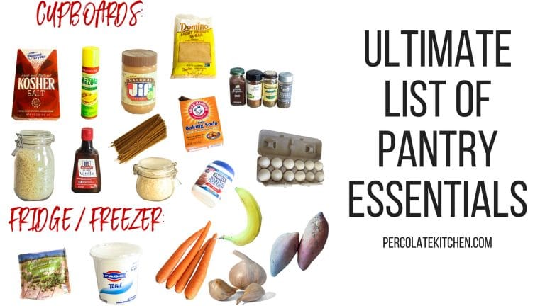 This is the Ultimate Pantry Essentials Checklist