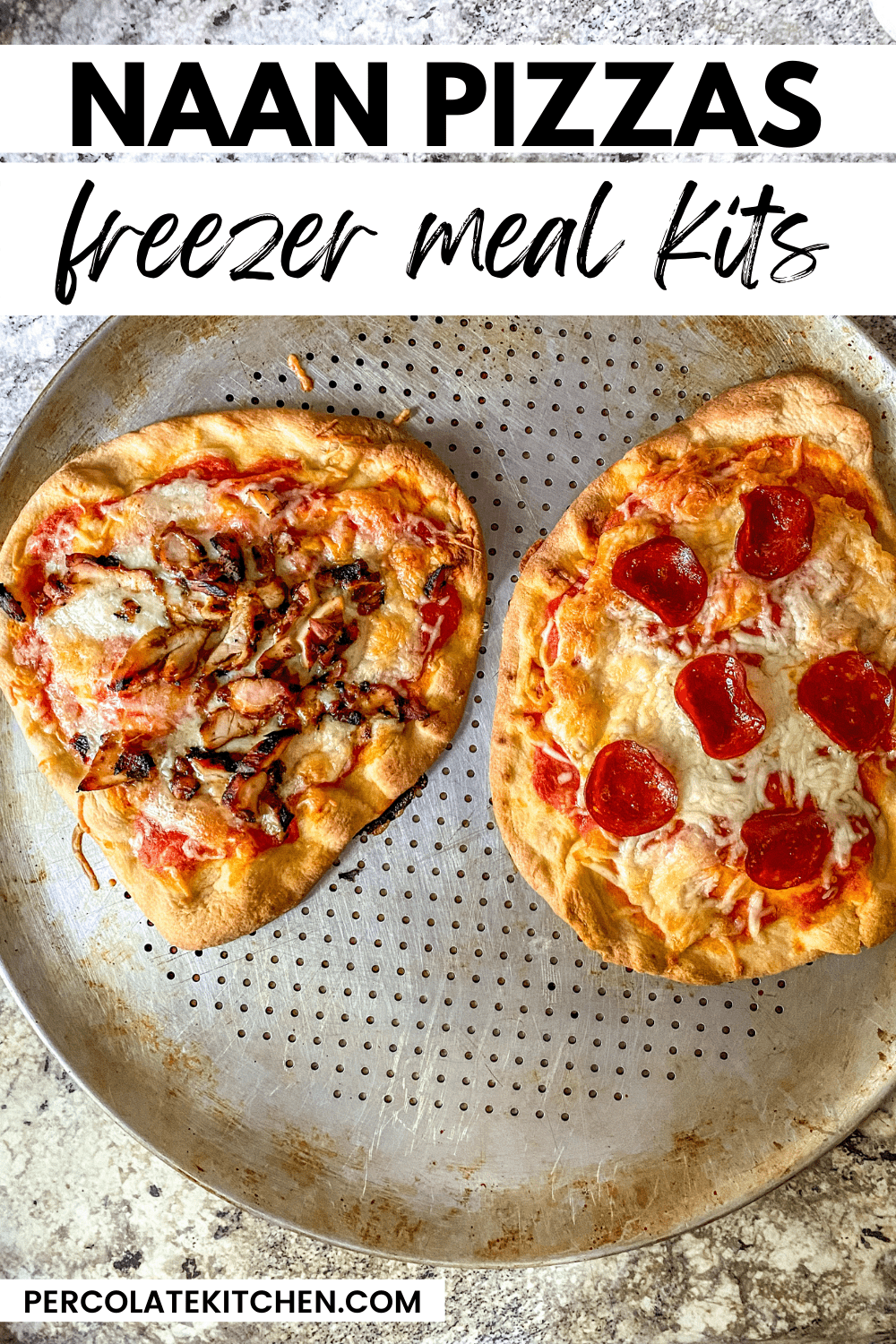 Naan Pizza Freezer Meal Kits